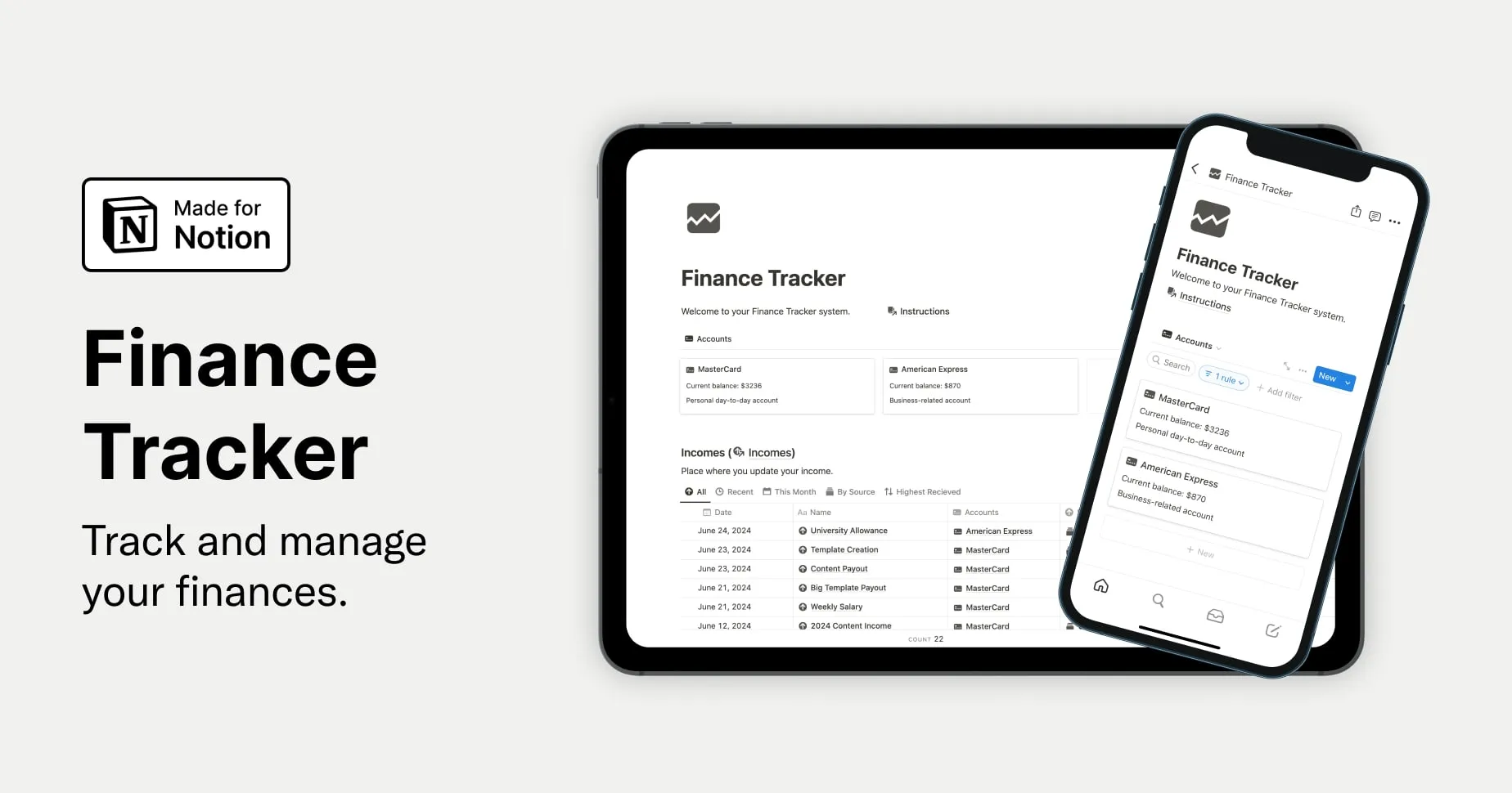 Notion Finance Tracker | PathPages